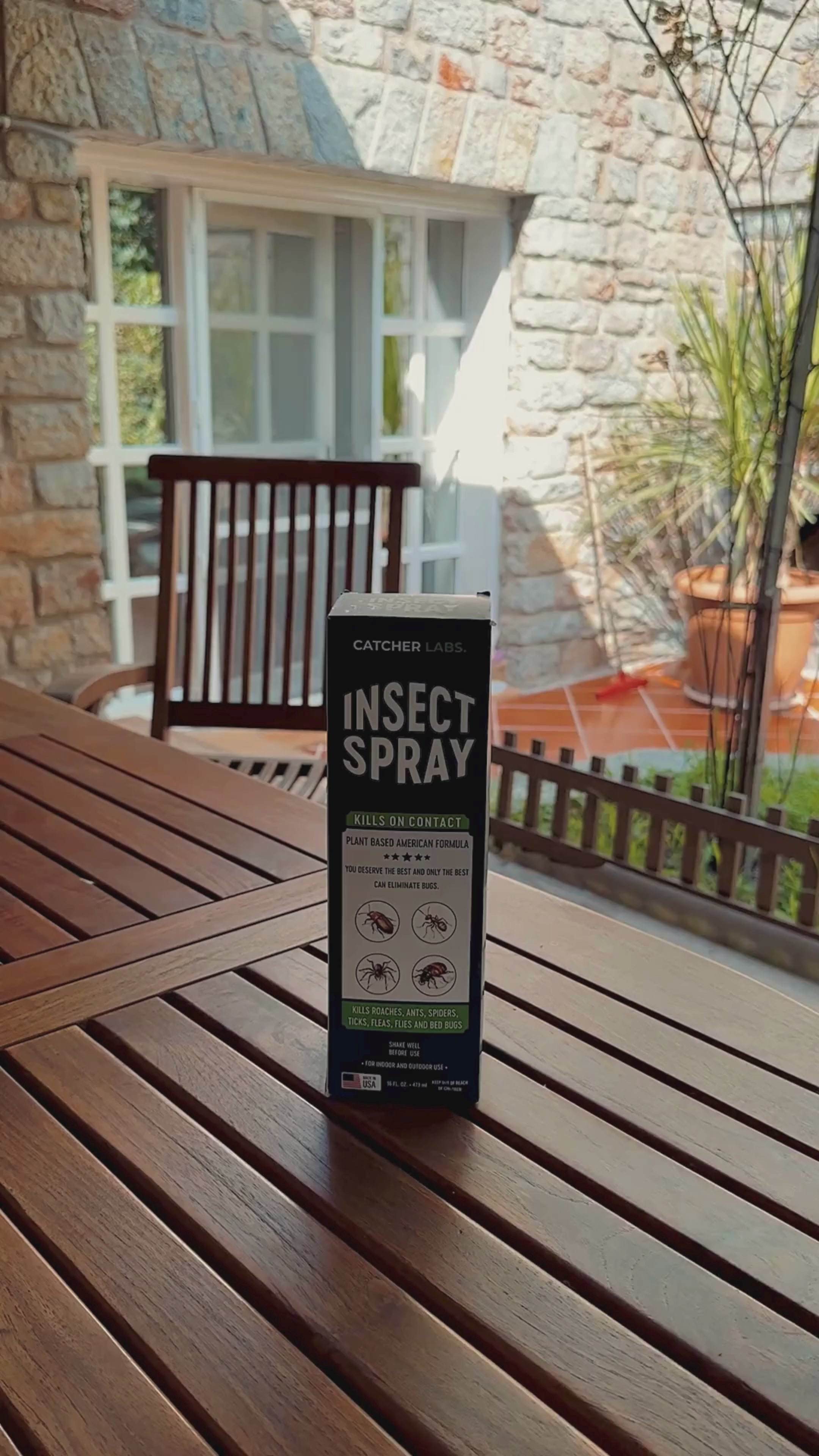 Natural Insect Spray for Indoor and Outdoor | 16 Fl. Oz – Catcher Labs